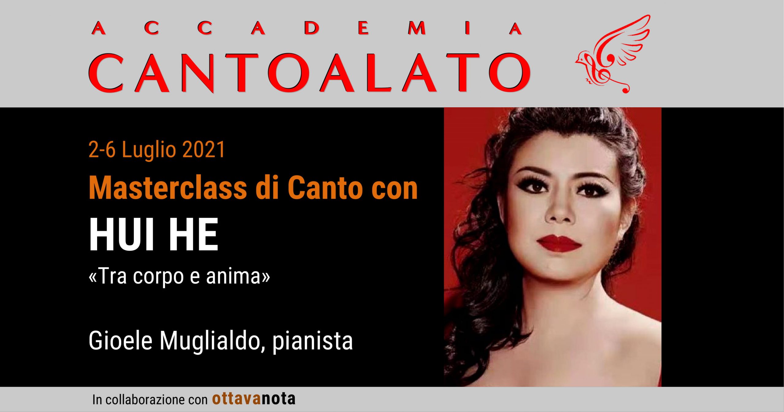 Masterclass di Canto con Hui He - Ottavanota